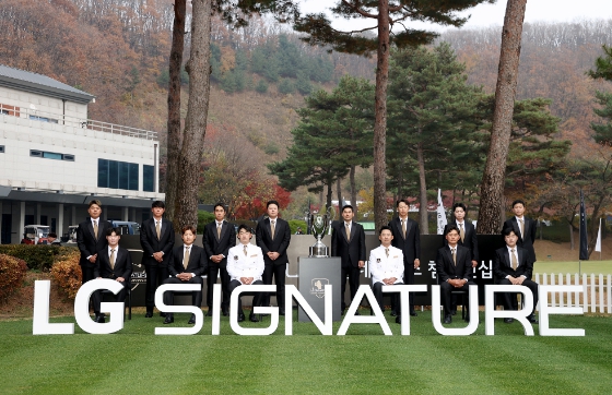 [LG SIGNATURE 플레이어스 챔피언십] 2022 시즌 KPGA 코리안투어 우승자 총출동해 포토콜 진행